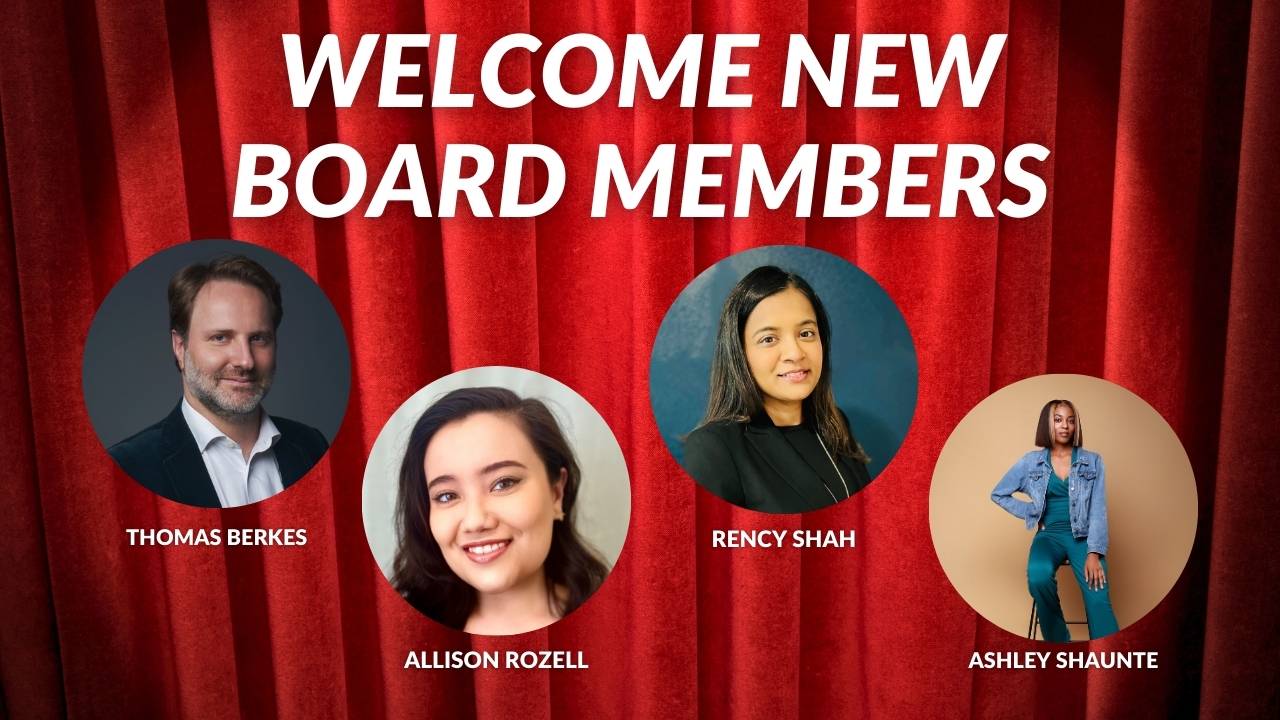 Welcoming Our New Board Members for 2025–2026 – The Company Onstage